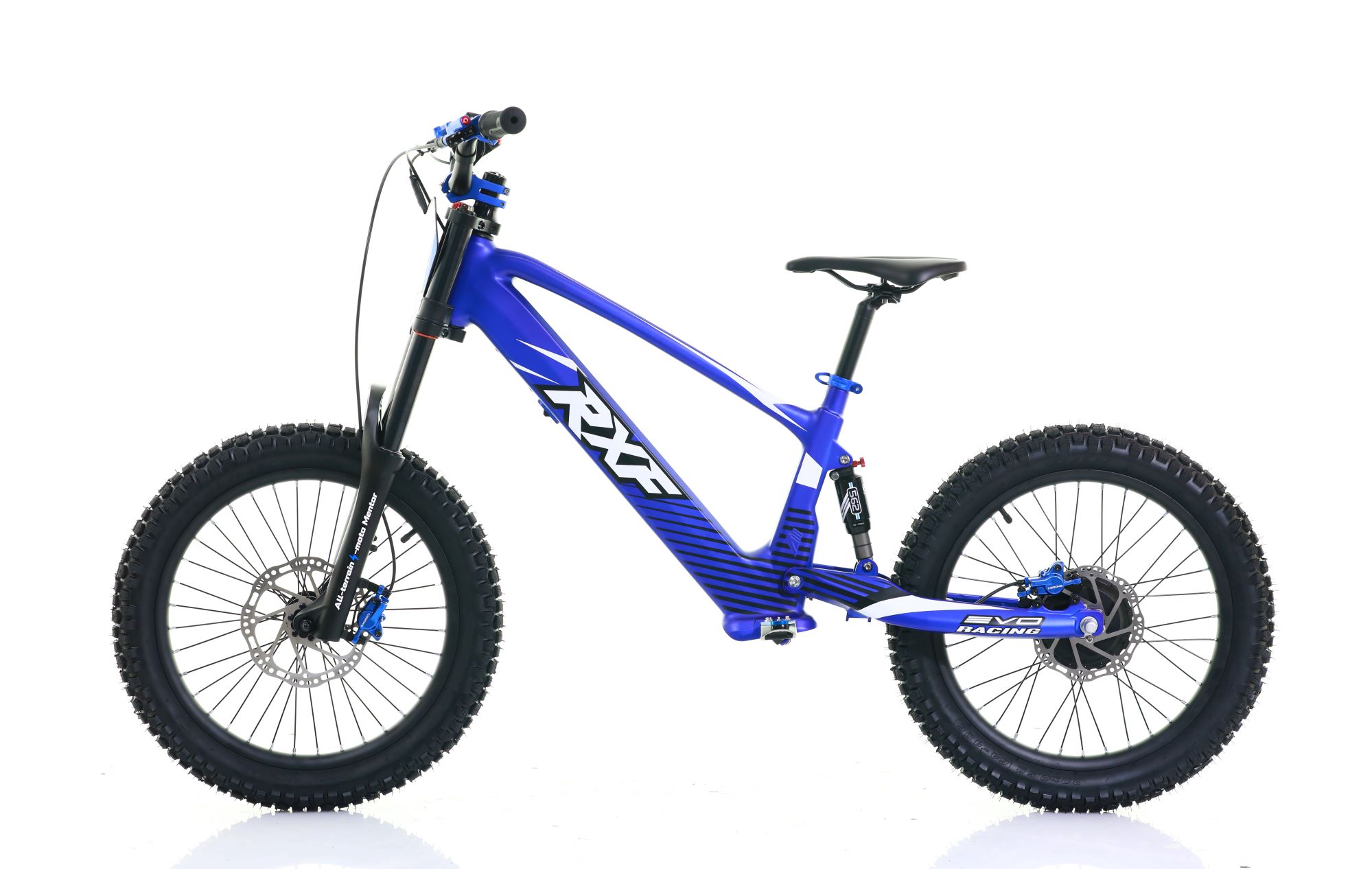 APOLLO RXF EVO 20” KIDS E-BMX BLUE - Penrith Pit Bikes