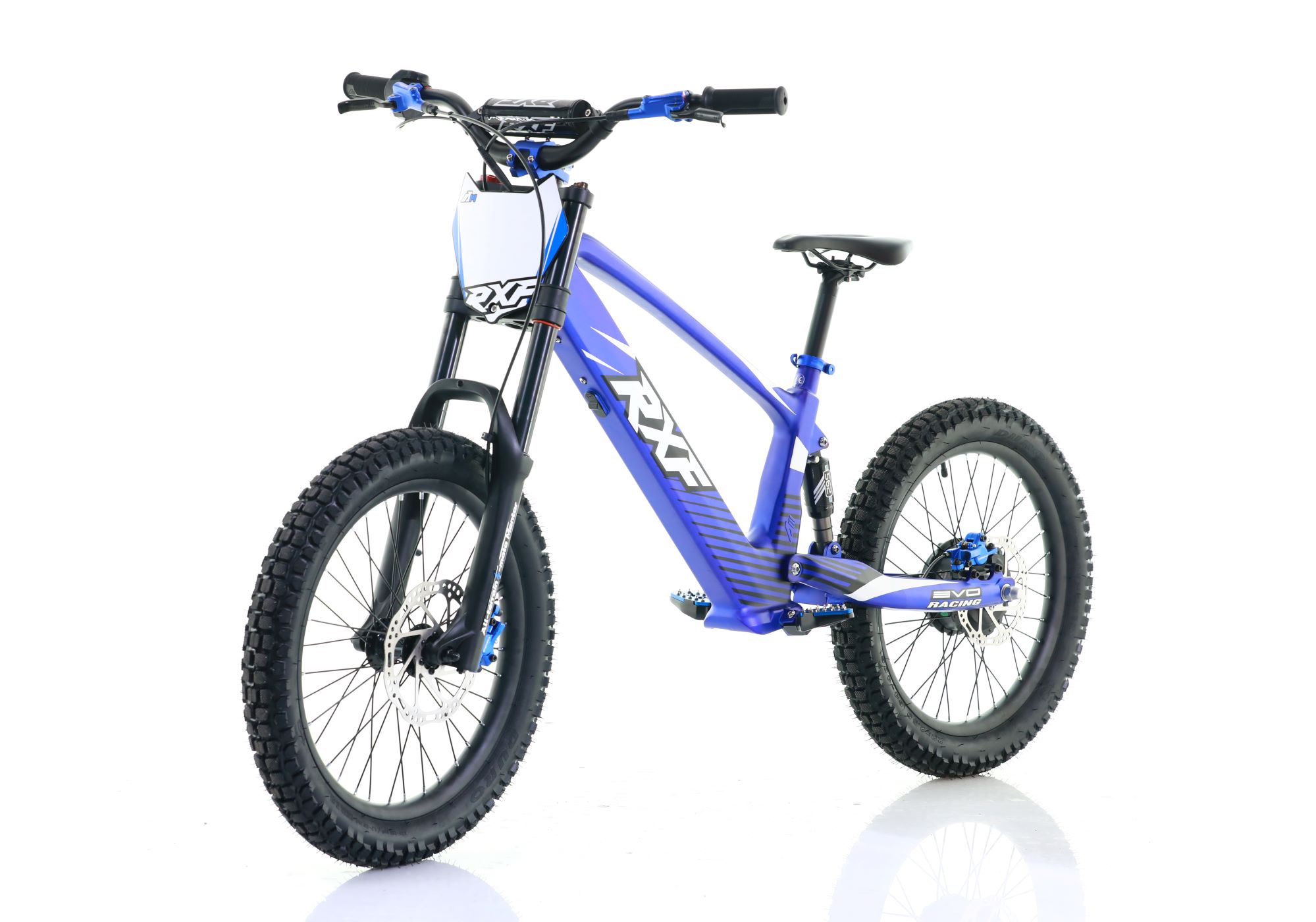 APOLLO RXF EVO 20” KIDS E-BMX BLUE - Penrith Pit Bikes