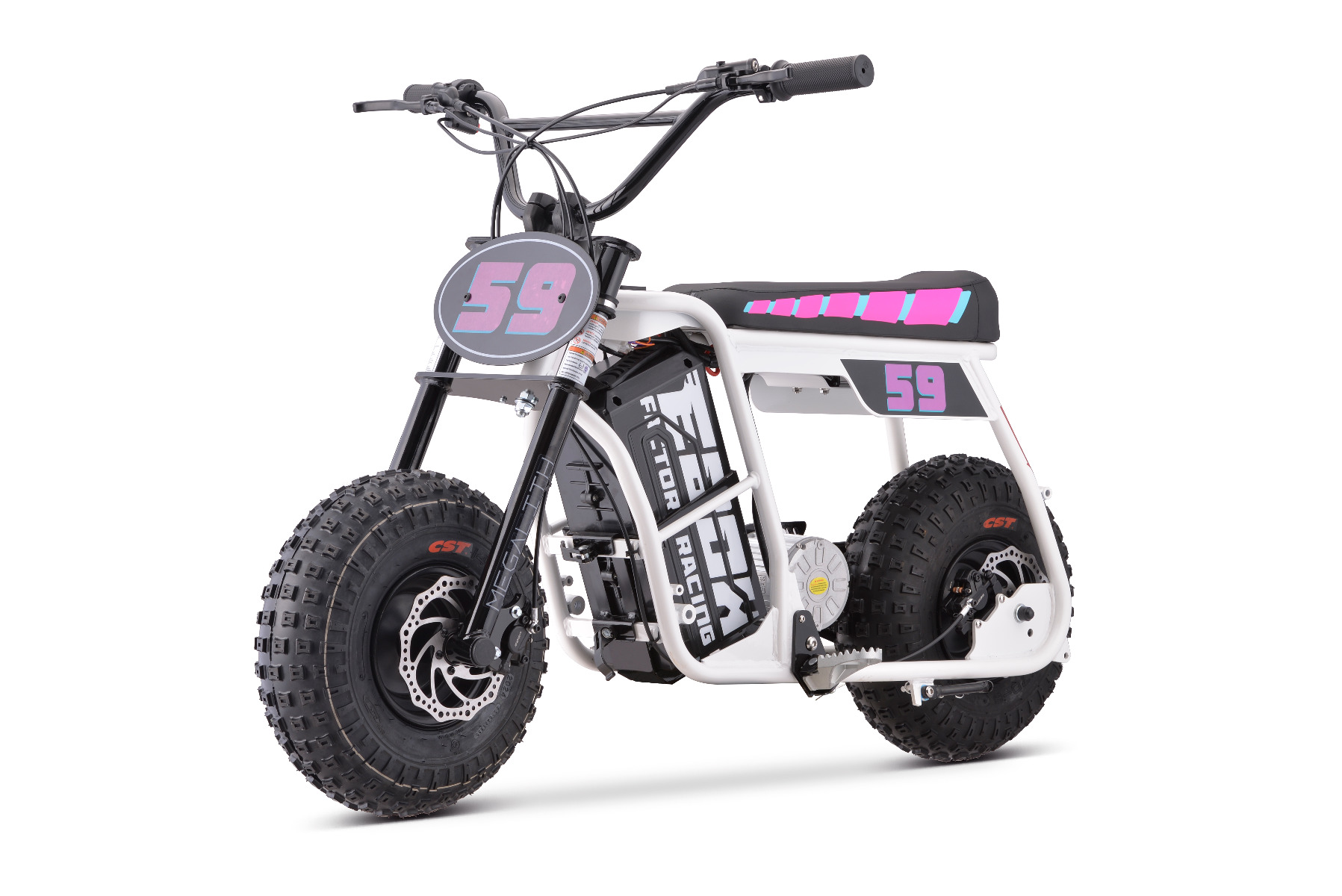 EBOX DRAGSTER Road 60V 2.0KW 4HP WHITE -ARRIVED!!!!!!! - Penrith Pit Bikes
