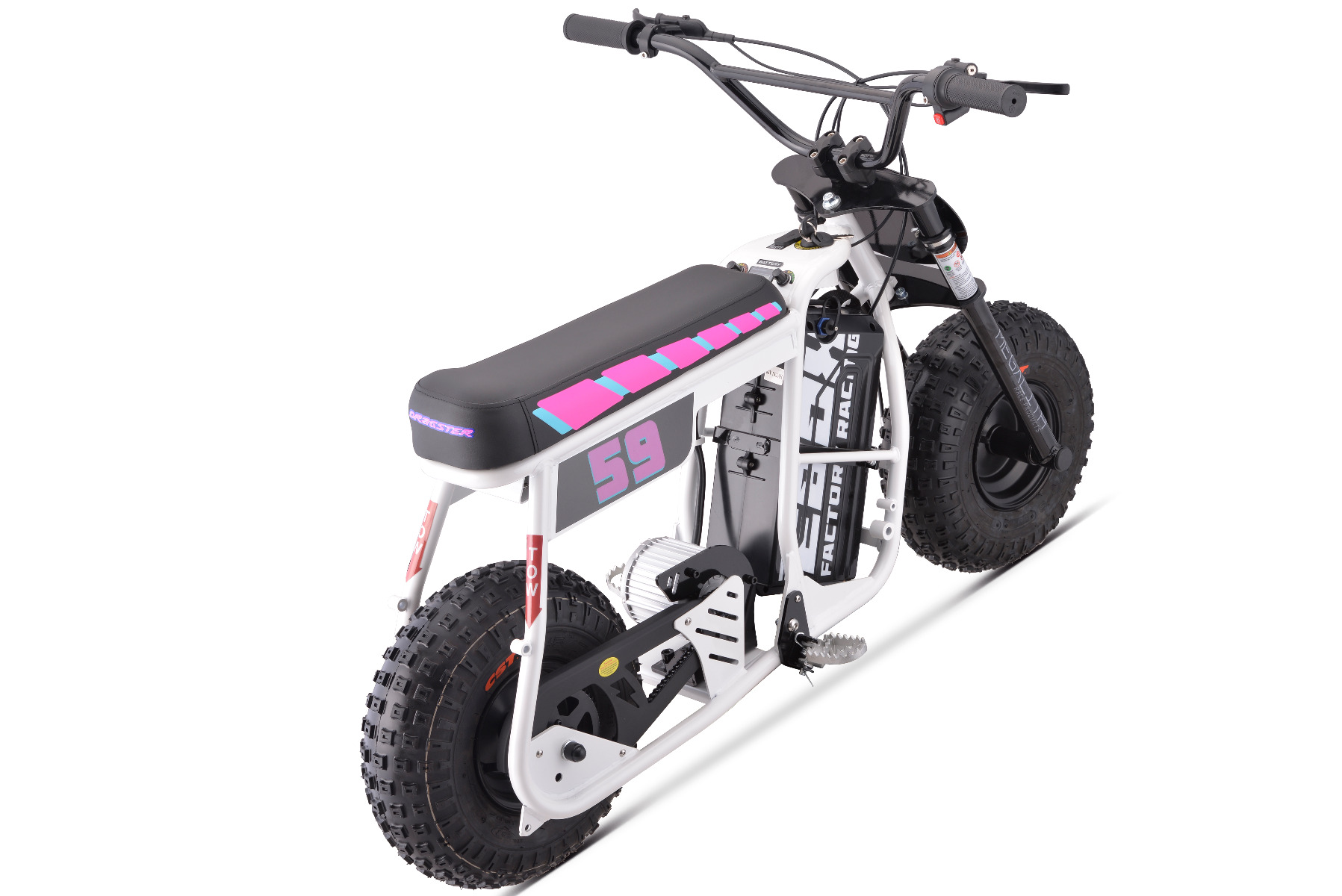 EBOX DRAGSTER Road 60V 2.0KW 4HP WHITE -ARRIVED!!!!!!! - Penrith Pit Bikes