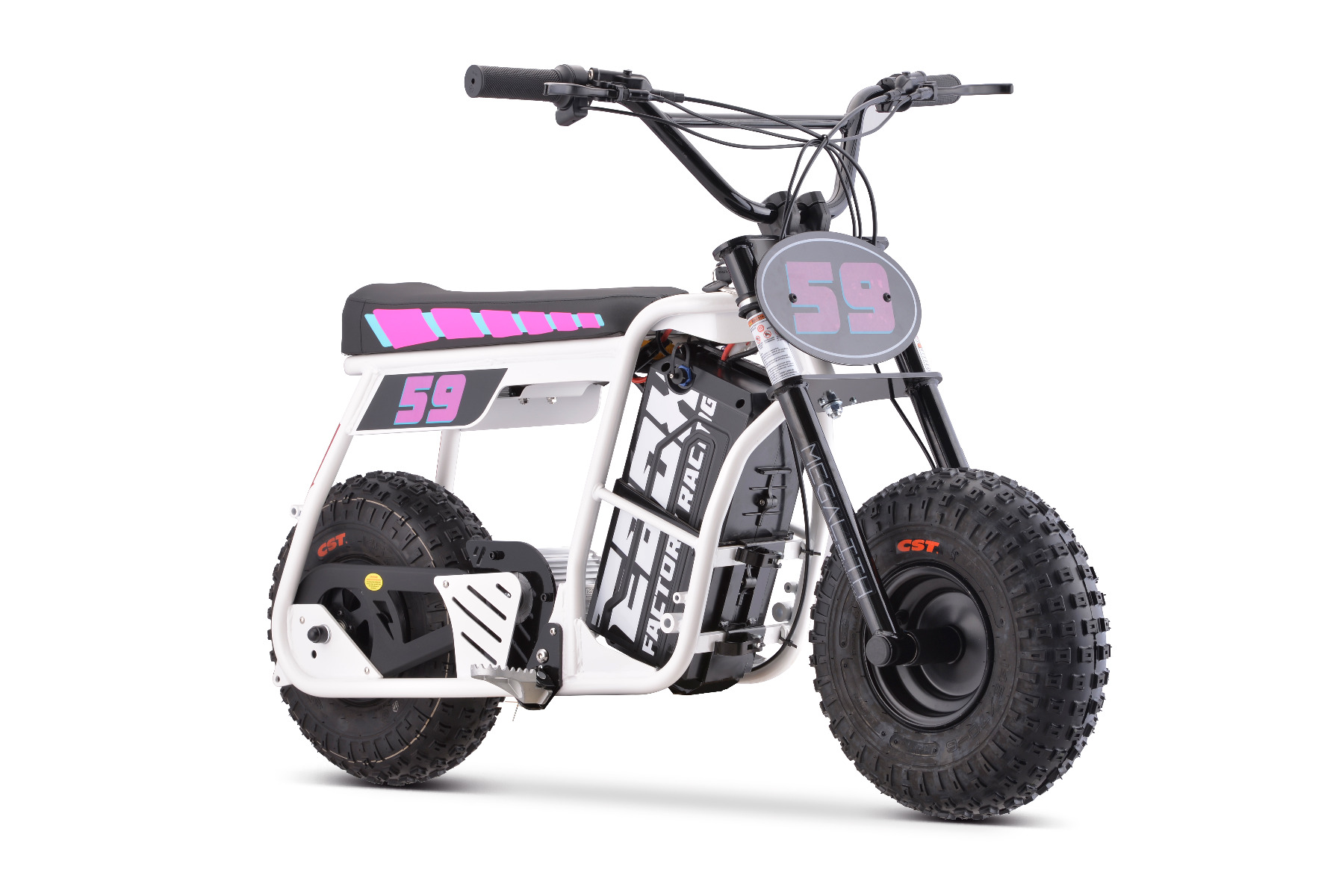 EBOX DRAGSTER Road 60V 2.0KW 4HP WHITE -ARRIVED!!!!!!! - Penrith Pit Bikes